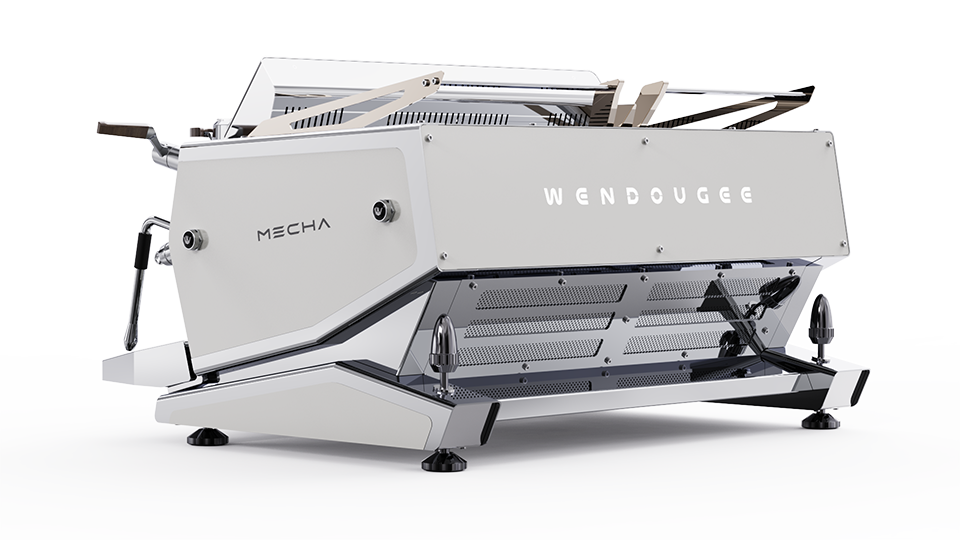 Mecha - 机甲双头饱和式半自动商用咖啡机-WENDOUGEE·温豆季 | 咖啡设备解决方案服务商