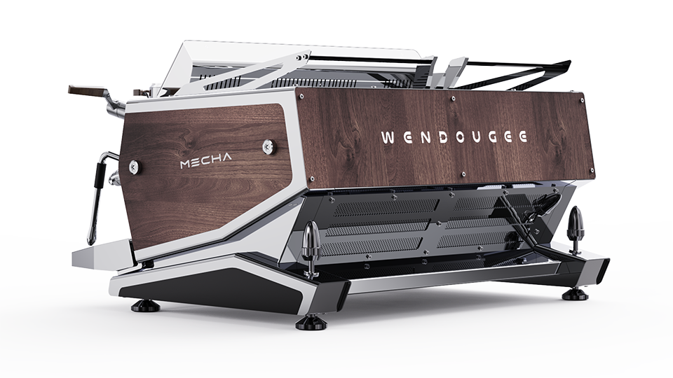 Mecha - 机甲双头饱和式半自动商用咖啡机-WENDOUGEE·温豆季 | 咖啡设备解决方案服务商